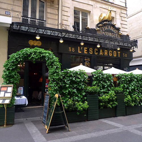 Restaurants Exclusivité à Paris L'Escargot Montorgueil