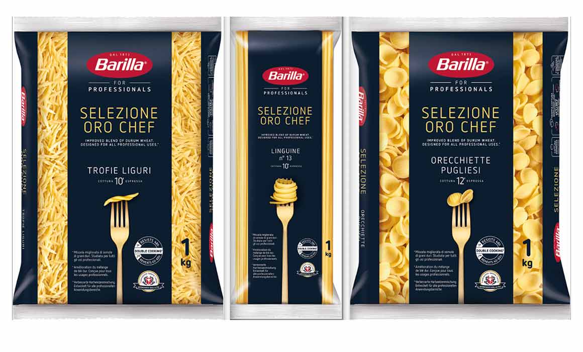 Barilla relance la gamme Selezione Oro Chef